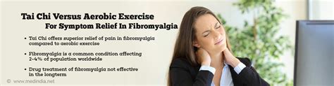Tai Chi Versus Aerobic Exercise For Symptom Relief In Fibromyalgia