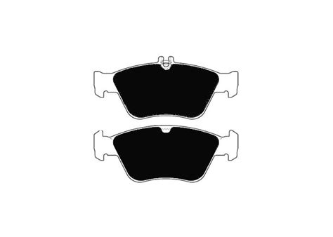 Mercedes Porterfield R4 S High Performance Street Brake Pad Set