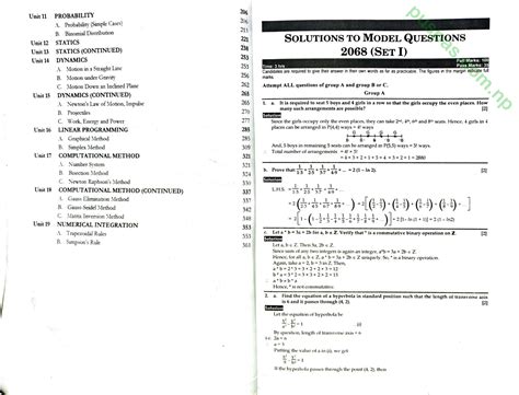 Solution Neb Solution Of Mathematics Class 12 Old Id Gold Question Bank Asmita Publication