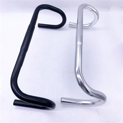 Fixed Gear Vintage Style Compact 420mm Aluminum Alloy Bent Handlebar