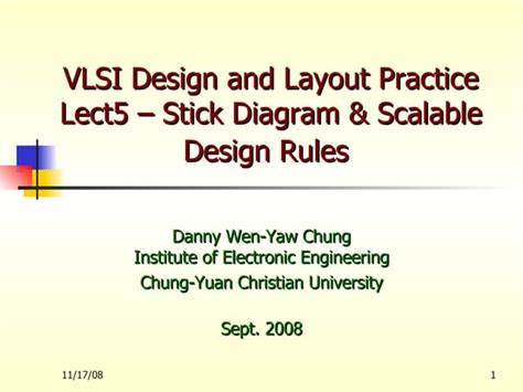 Stick Diagram And Lambda Based Design Rules Pptx