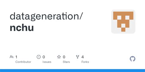 github datageneration nchu