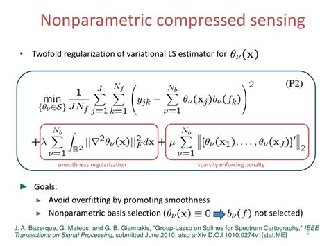 ppt parallelizable algorithms for the selection of grouped variables