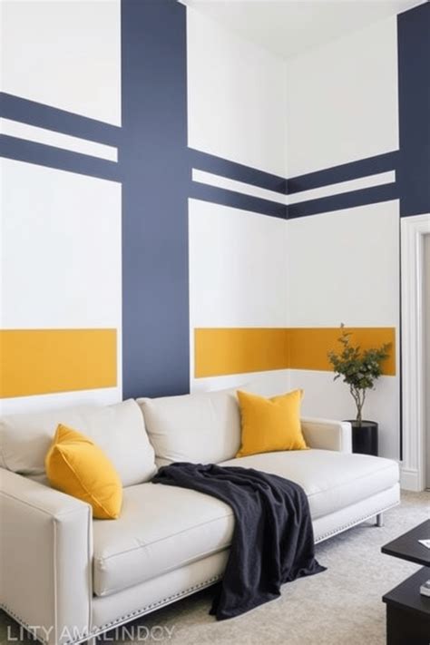 25 Simple Wall Painting Designs For A Stunning Living Room Engineers