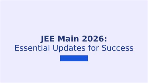 JEE Main Attempts Eligibility And Preparation Guide