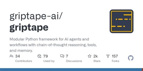 Antonio Montano 🪄 On Linkedin Github Griptape Aigriptape Modular Python Framework For Ai