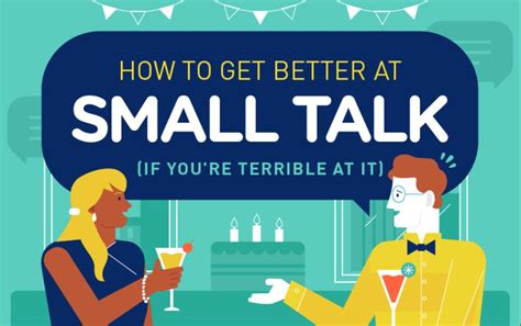 How To Boost Your Small Talk Game Infographic