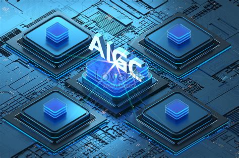 aigc technology background creative image picture free download