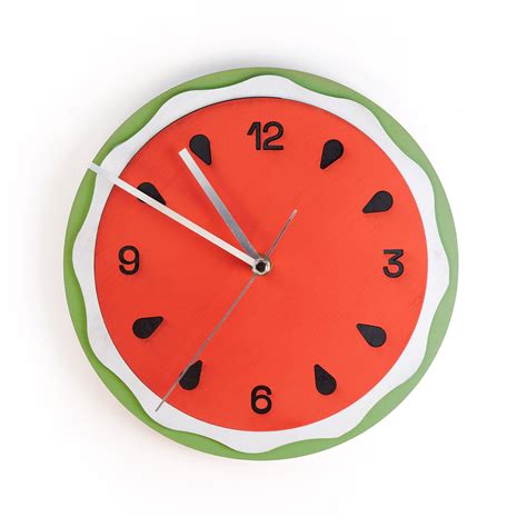 Watermelon Wall Clock Glowforge Shop
