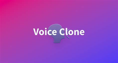Voice Clone A Hugging Face Space By Tonyassi