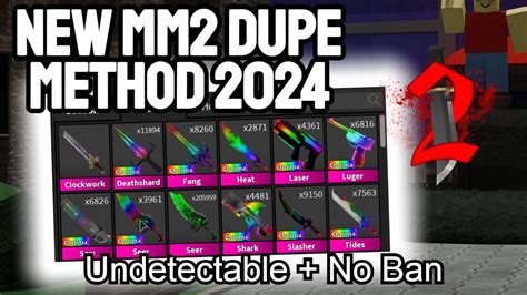 How To Dupe On Murder Mystery 2 In 2024 Free Mm2 Godlys Youtube