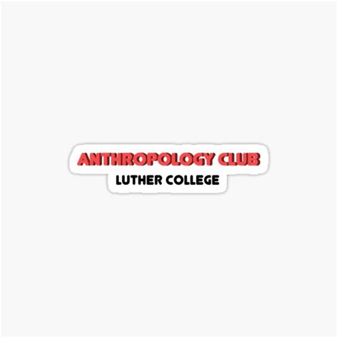 Bubbly Anthro Logo Sticker By Lcanthroclub Redbubble