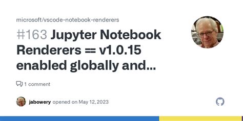 Jupyter Notebook Renderers V1 0 15 Enabled Globally And Nbformat 4