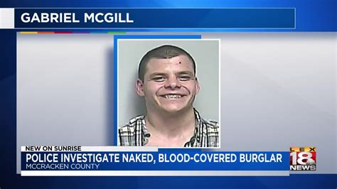 Police Investigate Naked Blood Covered Burglar
