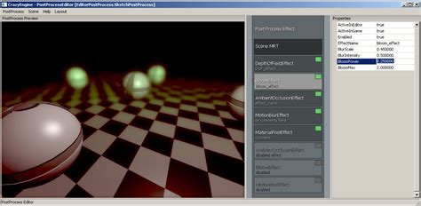 PostProcess Editor Image Crazy Engine ModDB