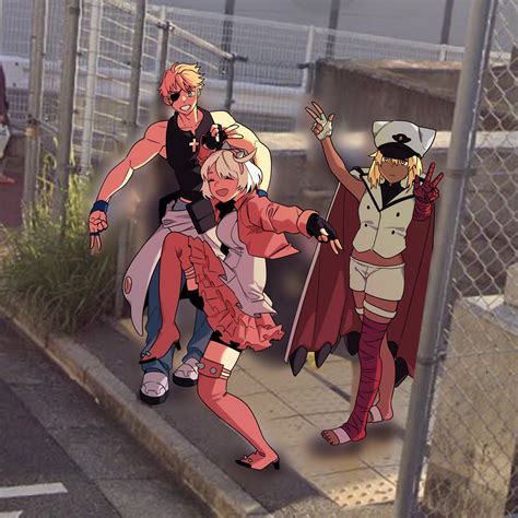 Ramlethal Valentine Elphelt Valentine And Sin Kiske Guilty Gear And More Drawn By Garden