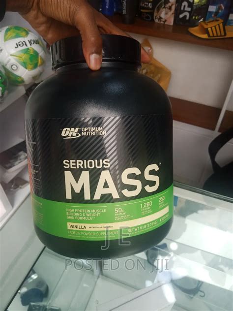 Optimum Nutrition Serious Mass In Bole Vitamins And Supplements J E Et