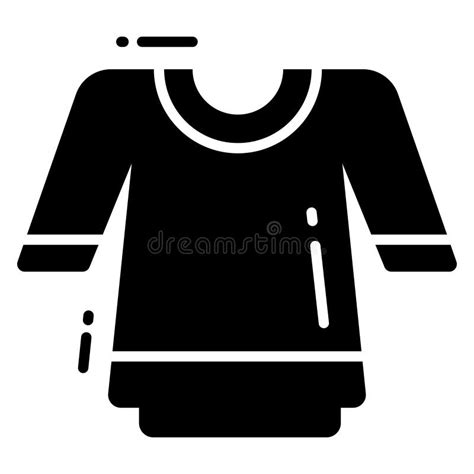 Shirt Icon Trendy Style Isolated On White Background Stock Vector