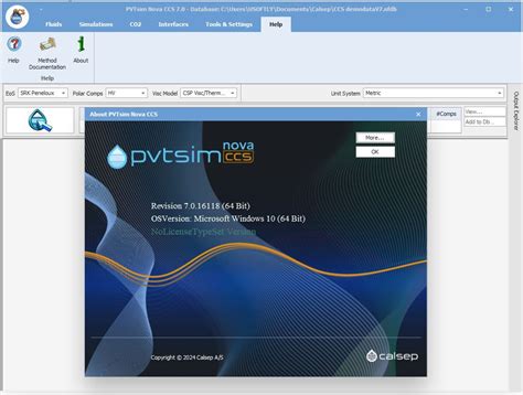 Download PVTsim Nova CCS September Update
