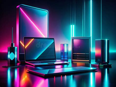 Enhancing Tech Gadgets Dramatic Lowlight Product Photography Featuring