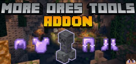 More Ore Tools Minecraft Addon