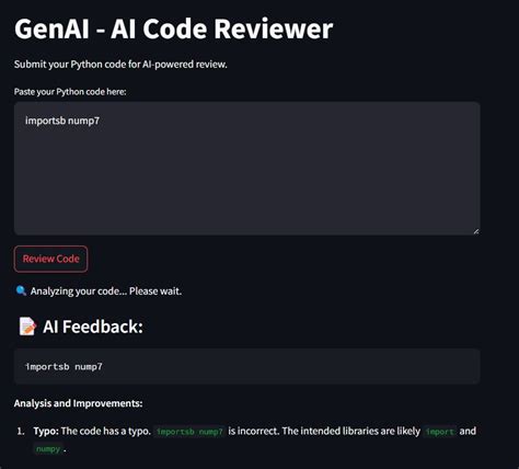 This Python Code Uses Streamlit To Create A Web Based Tool For Reviewing Aravind Tallapally