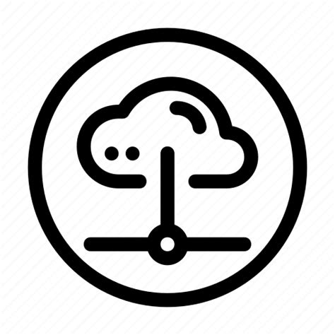 Cloud Database Hybrid Network Server Servers Storage Icon Download On Iconfinder