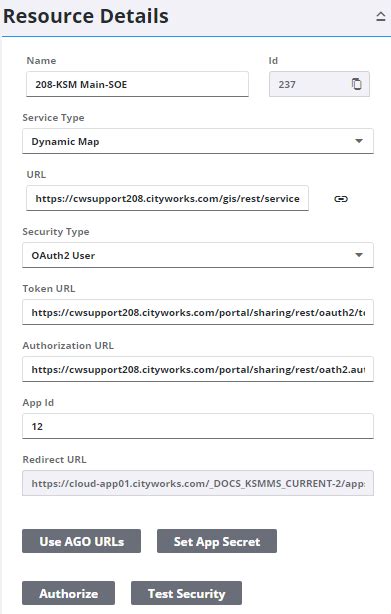 Configure Service Resource Security