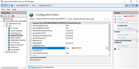 How To Disable The Server Header In Microsoft Iis Eukhost
