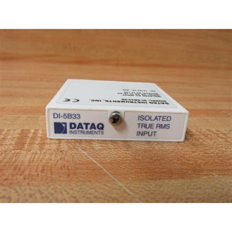 Dataq Instruments Di 5b33 06 Isolated True Rms Input Module Di 5b33