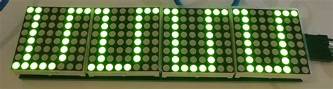 LED Matrix Display MD Parola MD MAX72xx And MD MAXPanel Page 83 Showcase Arduino Forum