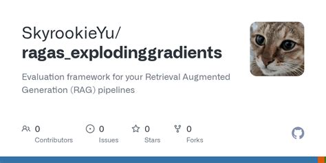 Github Skyrookieyu Ragas Explodinggradients Evaluation Framework For Your Retrieval Augmented
