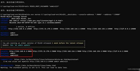 分布式文件服务器——windows环境minio的三种部署模式 windows部署minio csdn博客