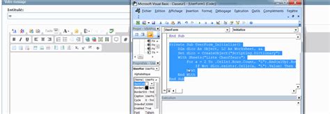 Userform Liste Déroulante A Mettre A Jour Macros Et Vba Excel