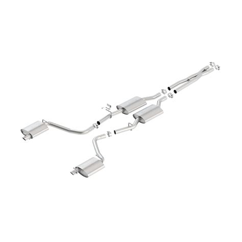 Borla 140685 S Type Cat Back 15 16 Charger 36l V6 Uses Factory