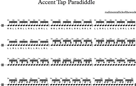 Drag Paradiddle 2