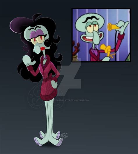 Female Squilliam By The Card Player On Deviantart