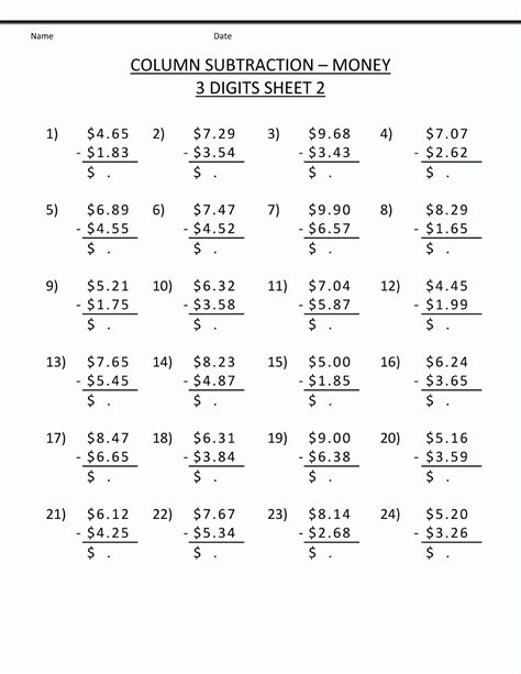 4th Grade Math Worksheets Printable Worksheetpedia