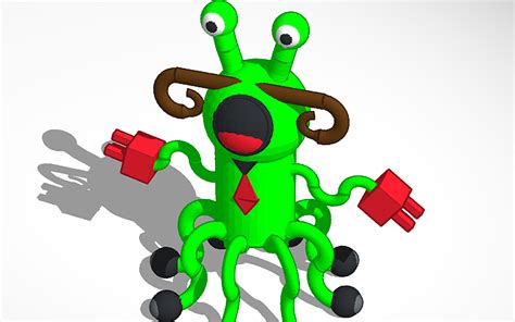 3d Design Alien Tinkercad