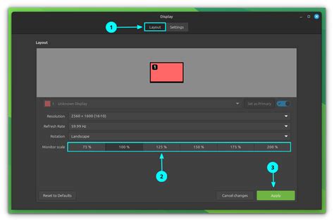 Icons Too Small Enable Fractional Scaling In Linux Mint