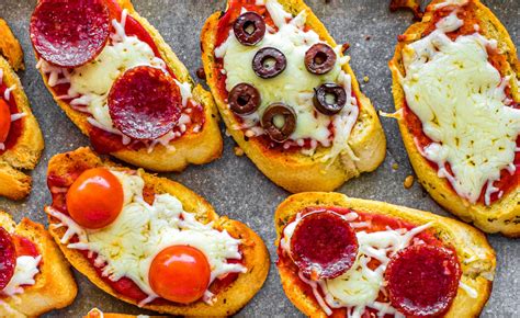 Cheesy Garlic Bread Pizza Recipe Cheekykitchen