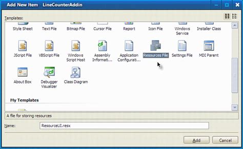 Line Counter Writing A Visual Studio Add In Codeproject
