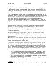 Bio285 F19 Problem Set 4 Docx Bio285 Sp19 Problem Set 4 Francis Question 1 A Explain How CDK