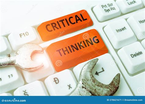 Inspiration Showing Sign Critical Thinking Business Showcase Sequence