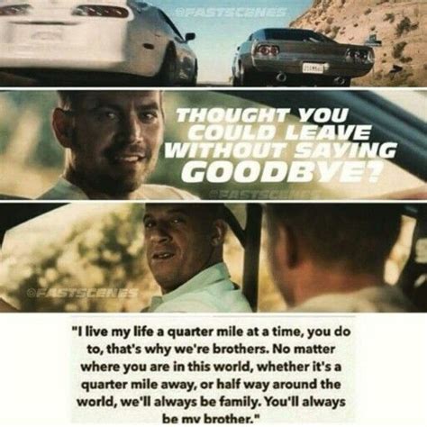 Fast And The Furious Quotes Paul Walker