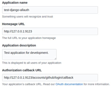 I Got A Redirecturimismatch Error On Django Allauth And Github