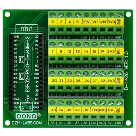 Esp32 Esp8266 Breakout Board Pcb Hole Mount