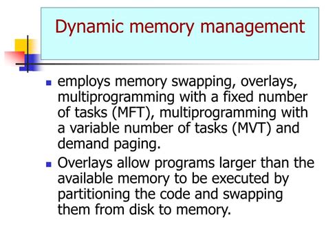 ppt memory management powerpoint presentation free download id 382469