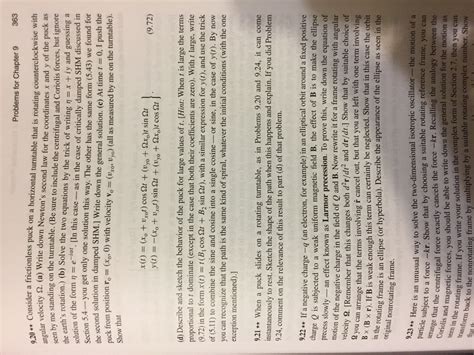 Solved Consider A Frictionless Puck On A Horizontal