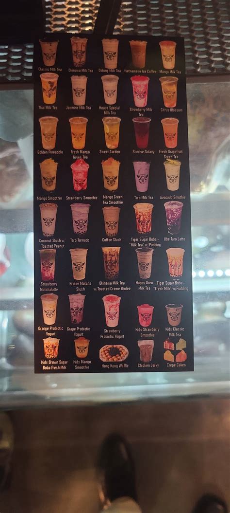 Menu At Honey Bee Tea Pub And Bar Manchester